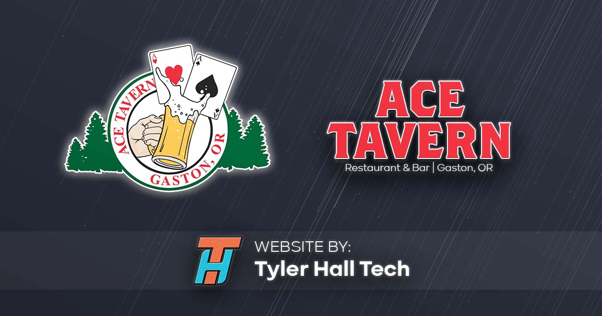 Website Credits – Ace Tavern | Restaurant & Bar